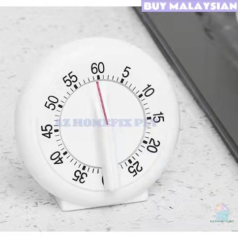 Mechanical Timer/ 60 Minutes Round Shape Timer Kitchen Cooking Ring ...