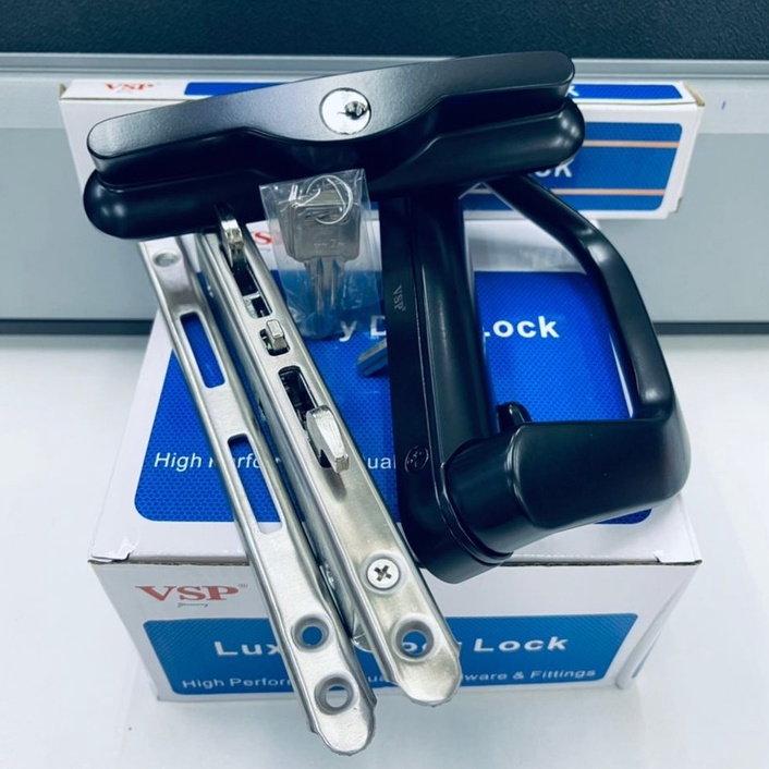 VSP-600VS-SD-1 Sliding Door Lock Single with Key / without Key | Shopee ...