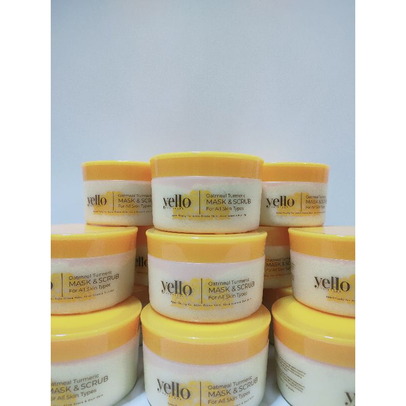 🌟READY STOCK🌟OTMS/OATMEAL TURMERIC MASK & SCRUB FOR ALL SKIN TYPES ...