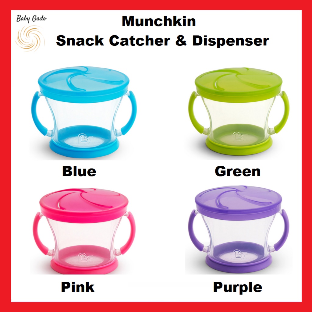 Munchkin Snack Catcher & Dispenser 9oz + 4 Colors Choice | Shopee Malaysia