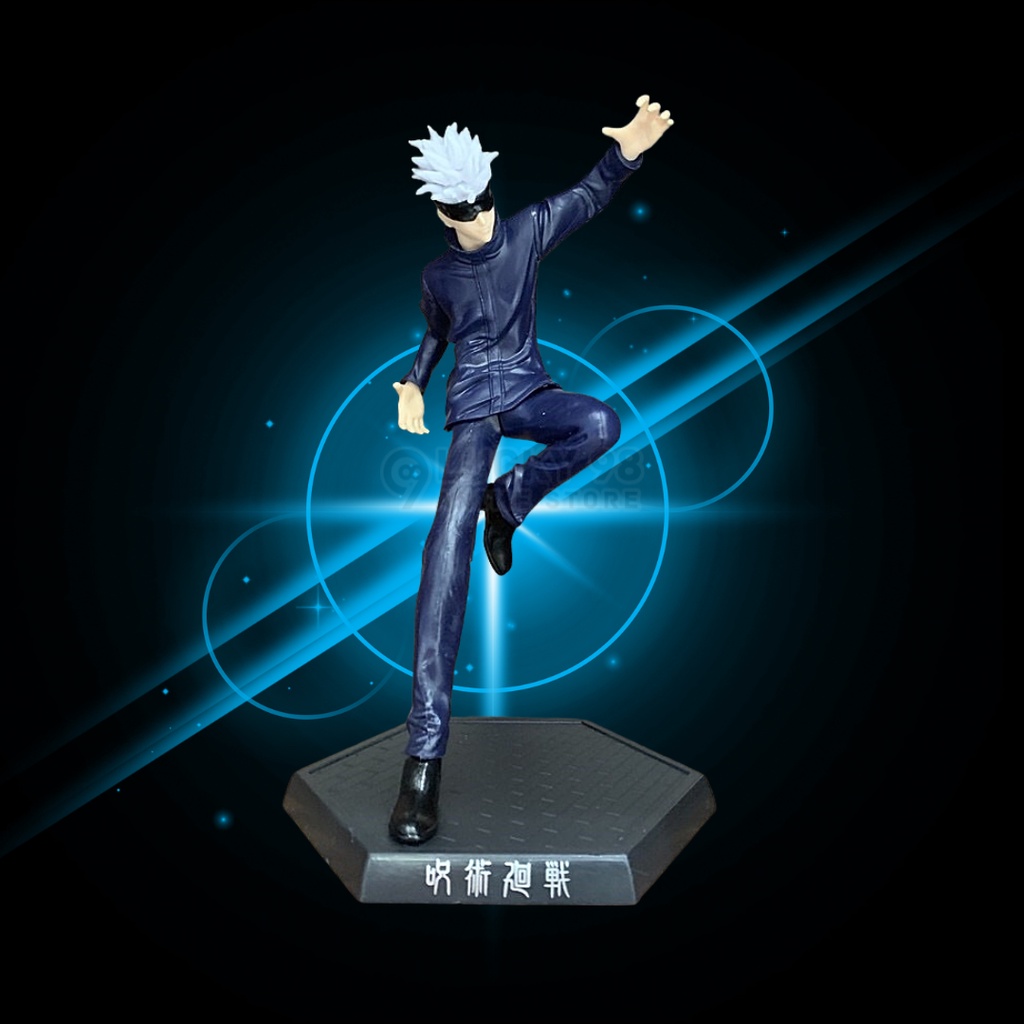 Jujutsu Kaisen Gojo Figure Satoru Action Figure Collection Gift Hadiah ...
