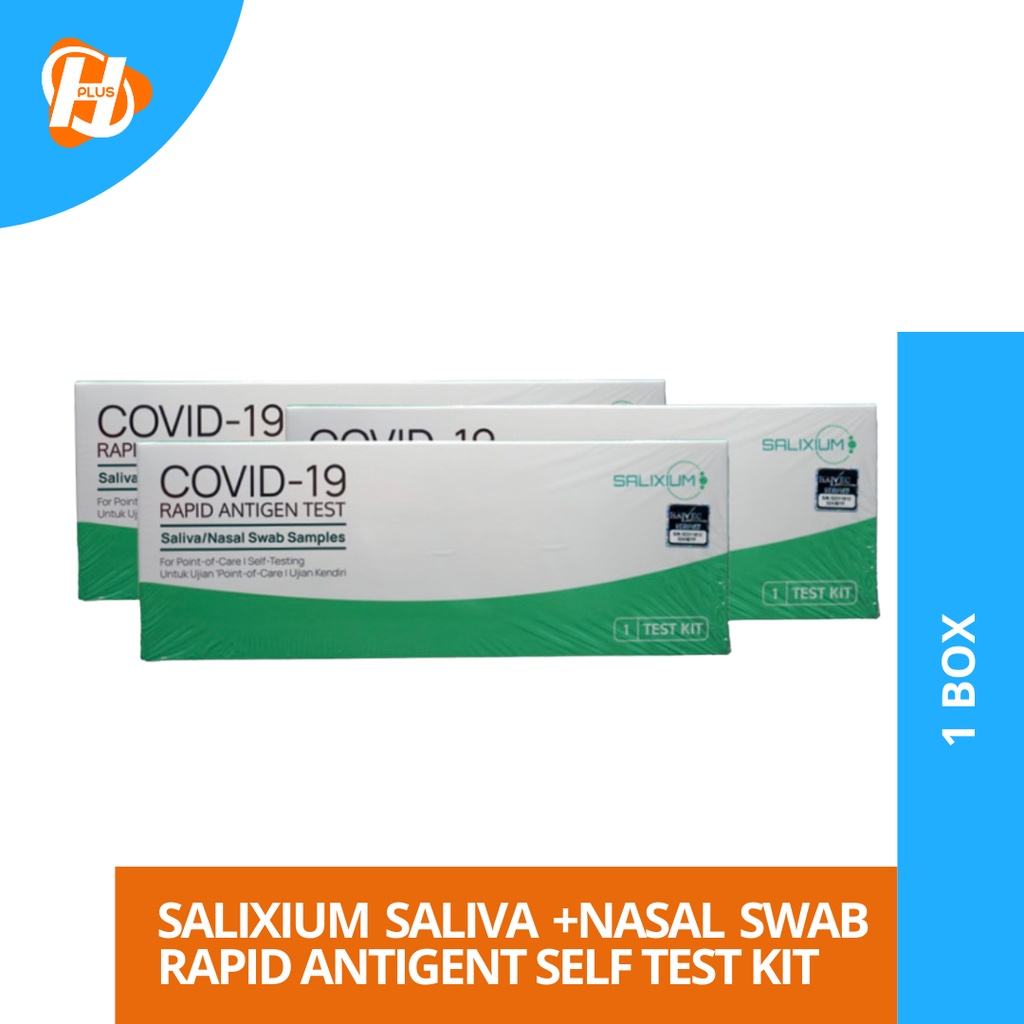 FAST DELIVERY!!! Salixium Saliva / Nasal Swab Rapid Antigen Self Test ...