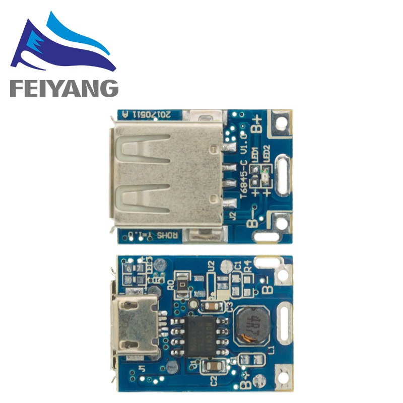 5V Boost Step Up Power Module Lithium LiPo Battery Charging Protection ...