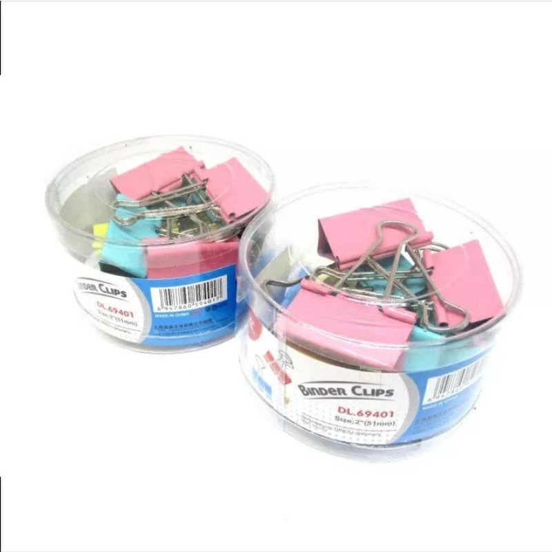 Colored Binder Clips (ASSORTED COLOR) | Shopee Malaysia
