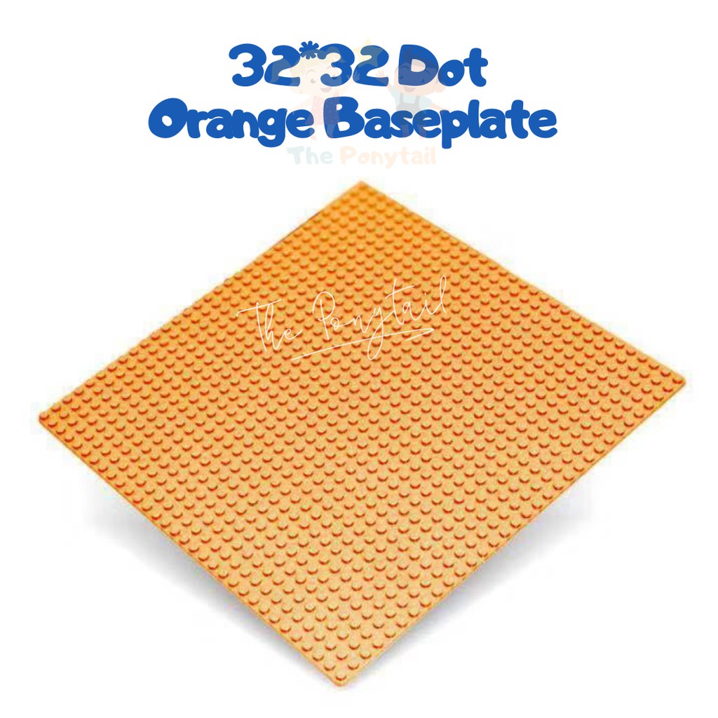 Building Block Toys Baseplate 32 x 32 Dot Building Blocks Base Plate ...