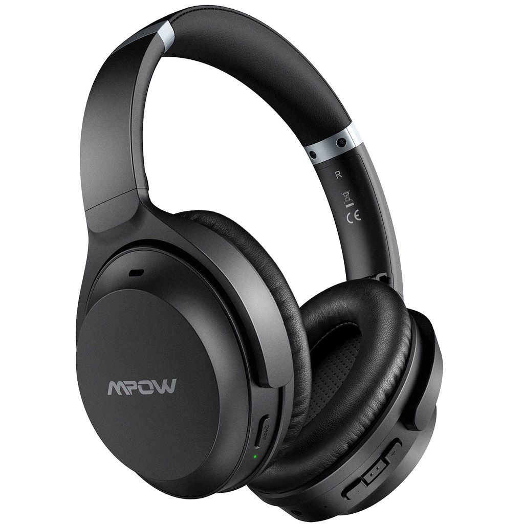 Mpow H12 IPO Active Noise Cancelling, Bluetooth Headphones with Type C ...