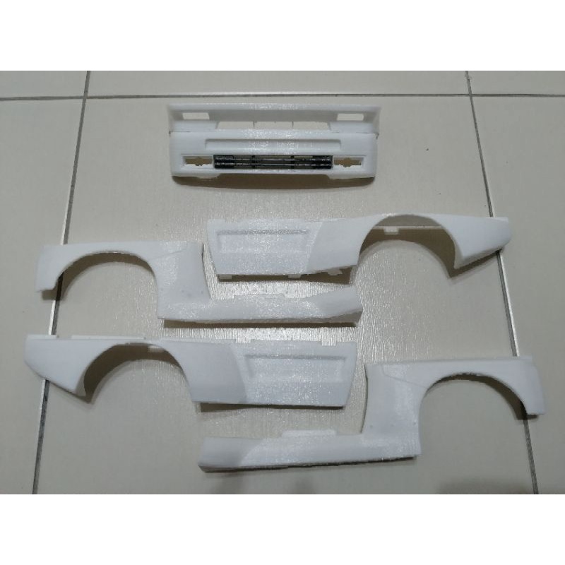 SALE WPL D12 custom wide bodykit Pandem Hoonigan rocket bunny sport rim ...