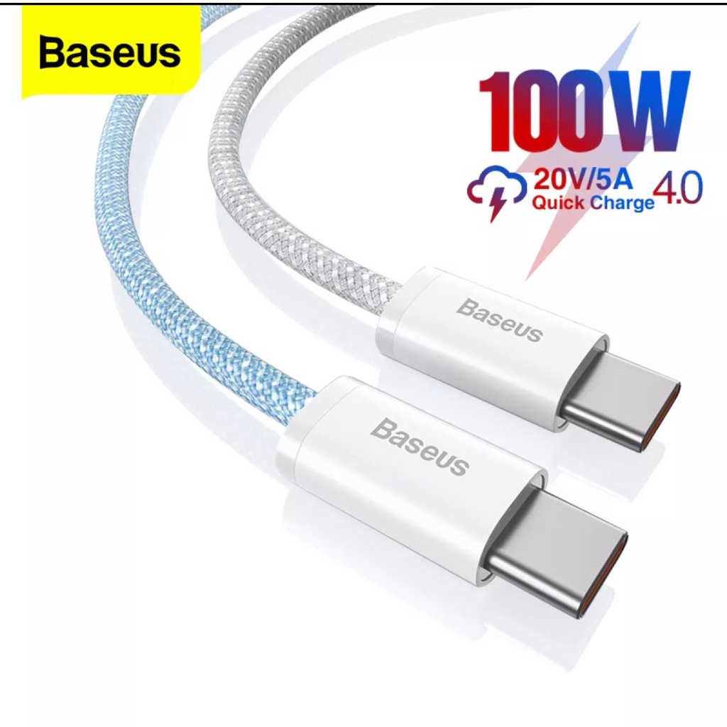 Baseus Dynamic Series Fast Charging Data Cable Type C To Type C 100w