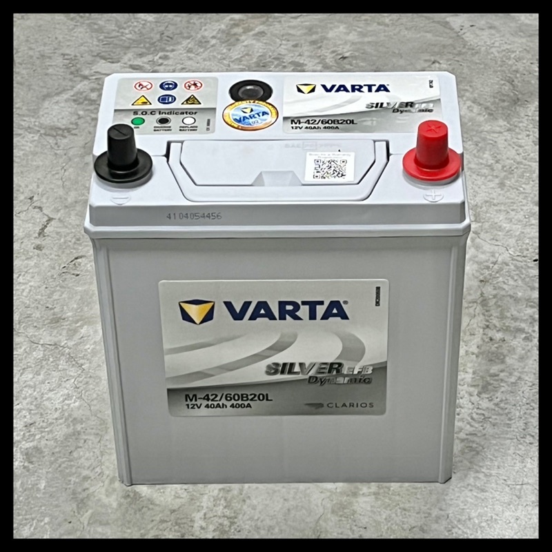 VARTA SILVER M42L 60B20L EFB BATTERY PERODUA MYVI D20N (2018~2020) BEZZA AV ADVANCE 1.3 M42 ECO ...
