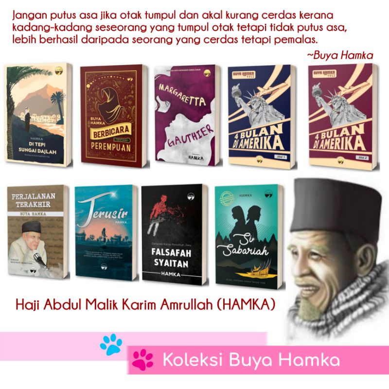 zitcart Koleksi Buya Hamka | Jejak Tarbiah Buku Hamka | Novel Hamka ...