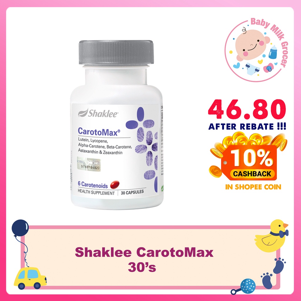 Shaklee CarotoMax 30's (Ready Stock) | Shopee Malaysia