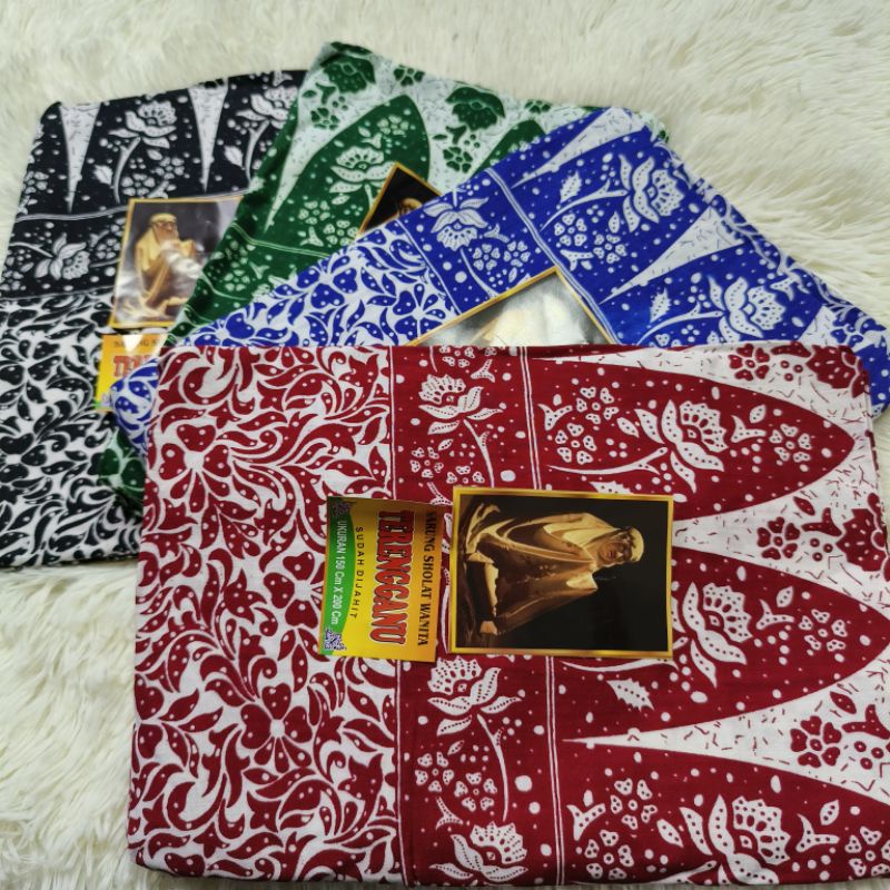 KAIN BATIK SEMBAHYANG TERENGGANU - SARUNG SOLAT WANITA - SIAP DIJAHIT ...