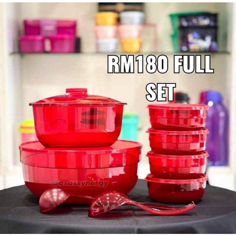 set mangkuk tupperware | Shopee Malaysia