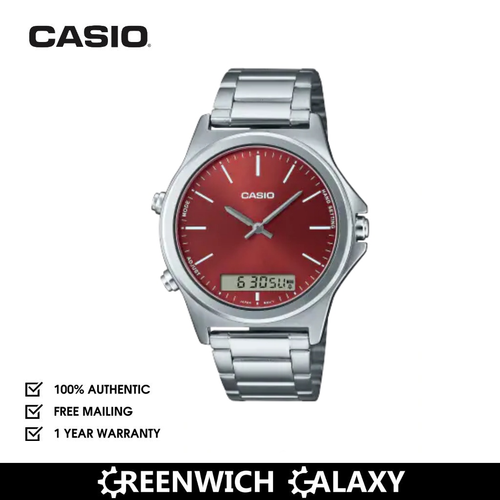 Casio Analog-Digital Classic Watch (MTP-VC01D-5E) | Shopee Malaysia