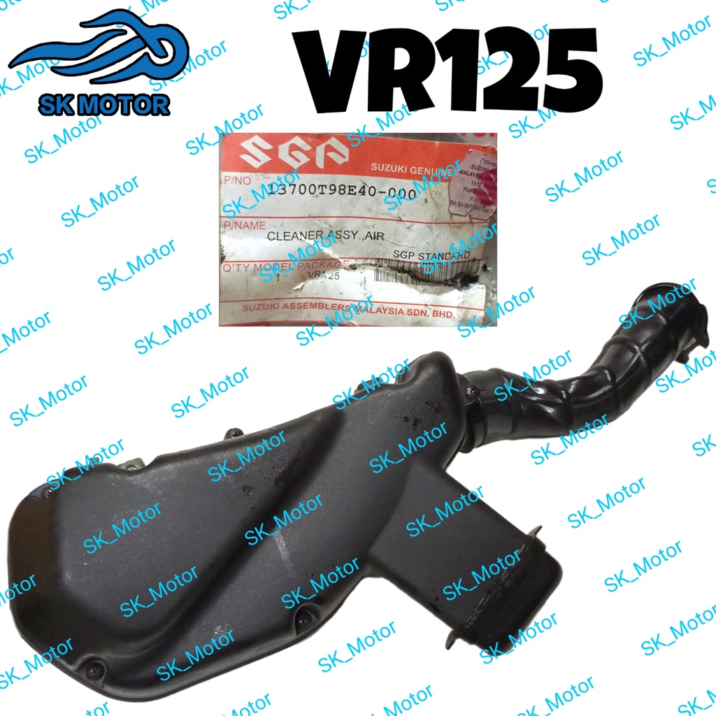 Suzuki VR125 VR 125 Original Air Filter Box / Air Cleaner Box / Kotak ...