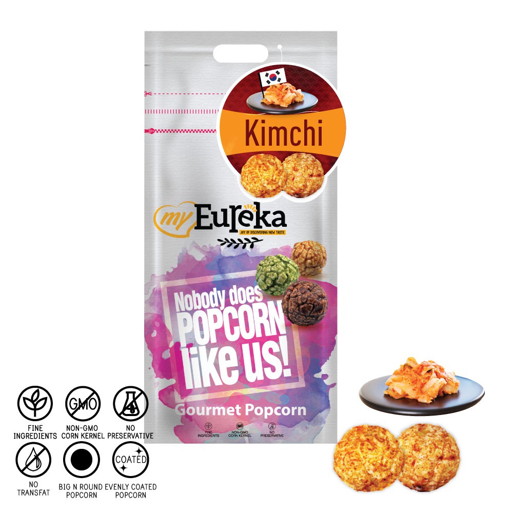MyEureka Snack Kimchi Popcorn (140g) | Shopee Malaysia