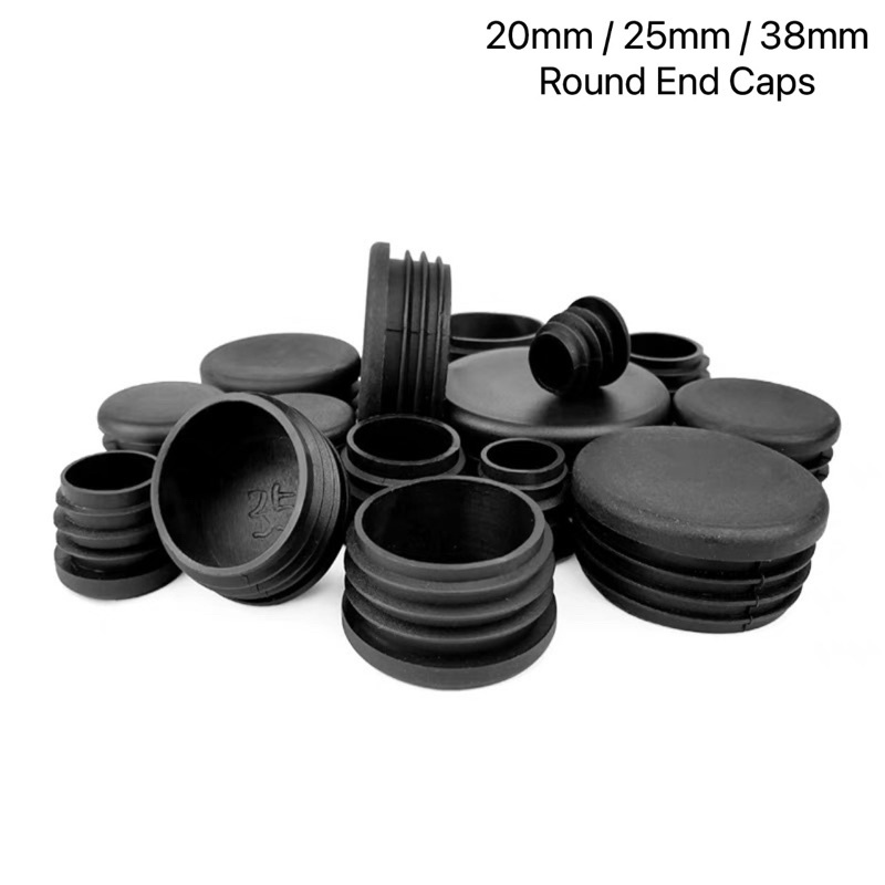 High Quality PE Plastic Round Internal Cap Cover Round Steel Cap Round ...