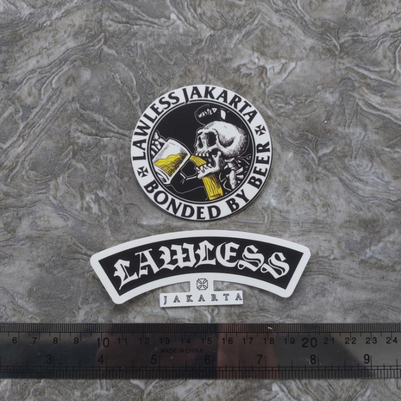 Sticker I LAWLESS I TRANSPARENT | Shopee Malaysia