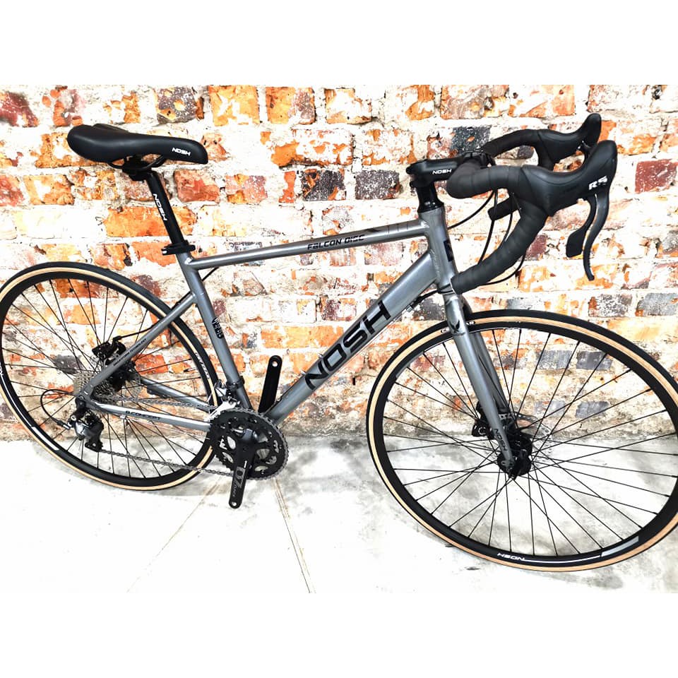 NOSH FALCON DISC R5 L-TWOO 2X9S 47CM 49CM BLACK/RED BLACK/GREY GREY/BLACK ROAD BIKE | Shopee ...