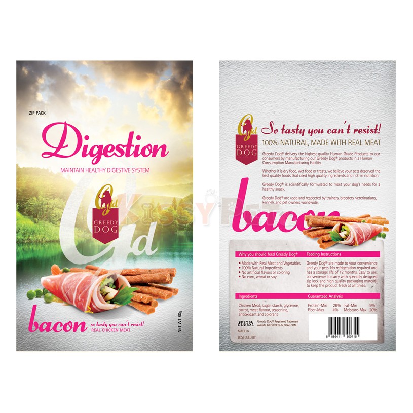 Greedy dog Treats (super premium) 80g | Shopee Malaysia