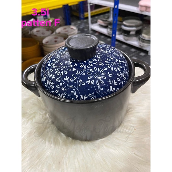 🔥READY STOK🔥Ceramic Pot High-quality Cookware Claypot Soup Pot Periuk ...