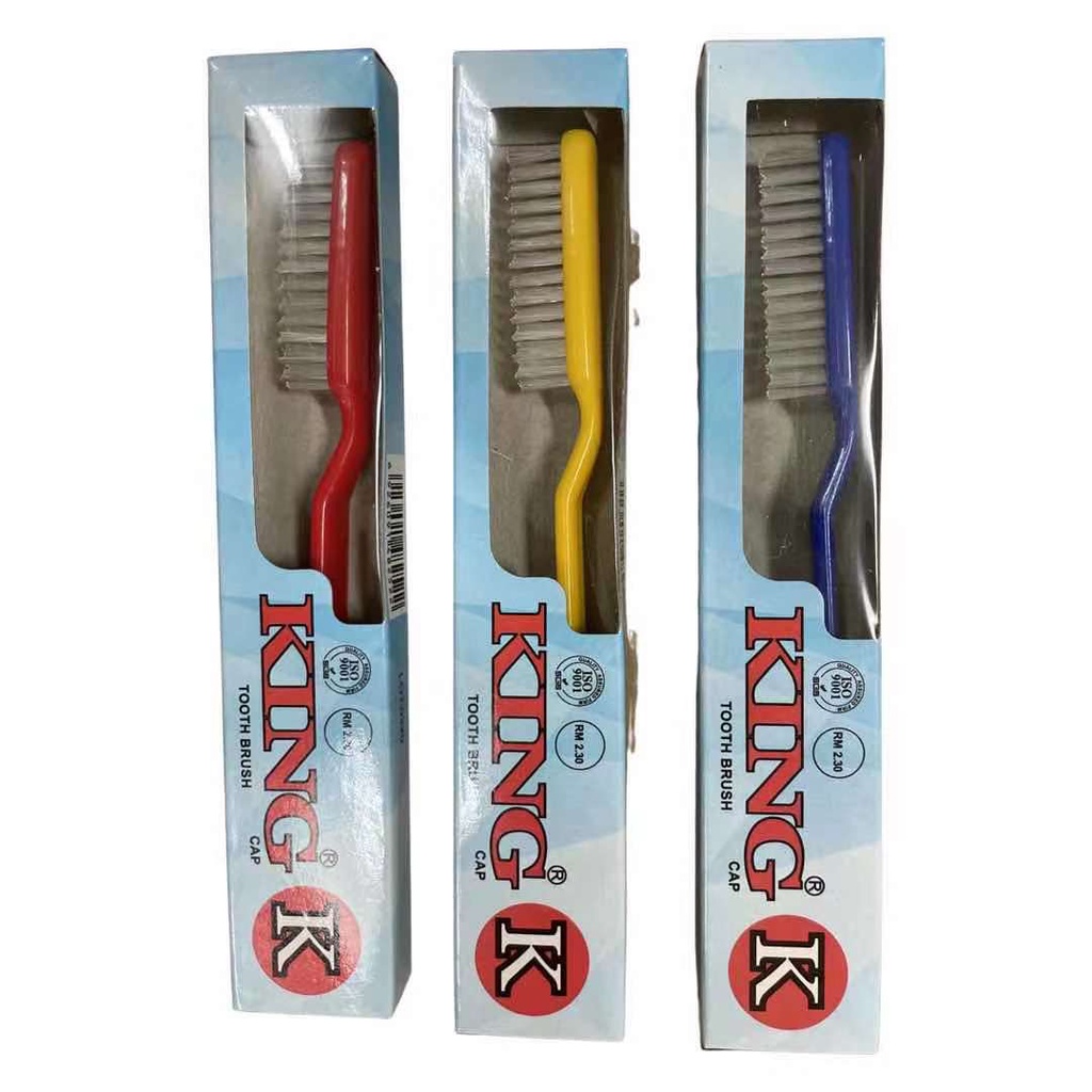 (Original King) Nylon Tooth Brush /Berus Gigi/ Hard Brush/ Toothbrush ...