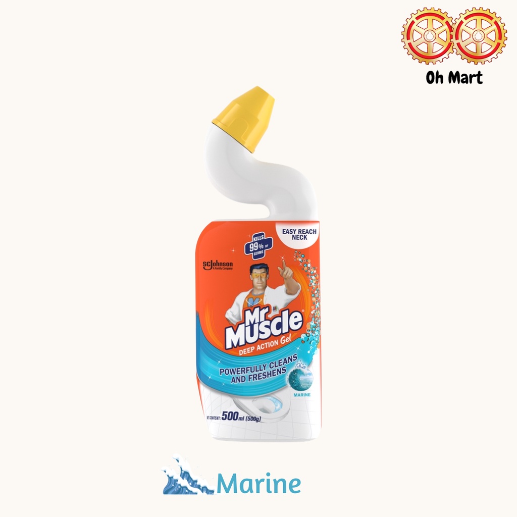 Mr Muscle Deep Action Gel 500ml | Shopee Malaysia