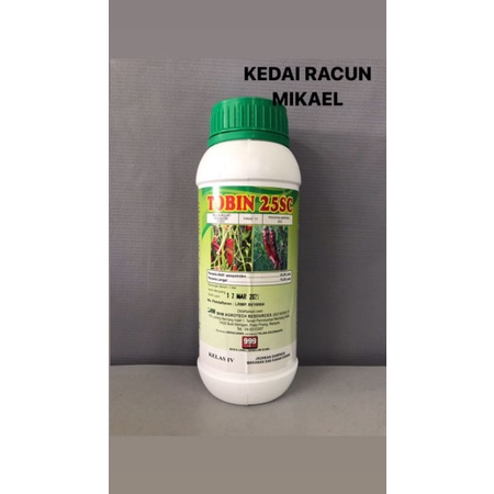 TOBIN 25SC 1lit FUNGSI SAMA MACAM SYNGENTA AMISTAR RACUN ULAT/RACUN ...