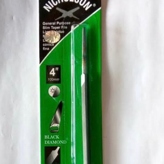^^NICHOLSON^^ SLIM TAPER FILE 4" (100mm) | Shopee Malaysia