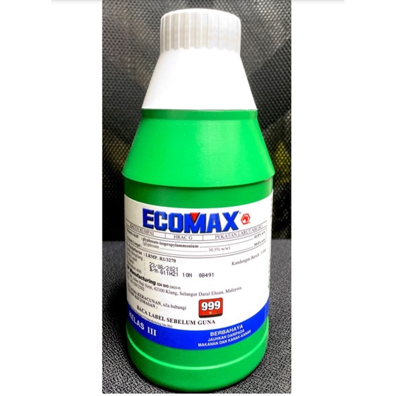 Ecomax 4L / 1L Glyphosate 41% Ready Stock Racun Rumput Rumpai ...
