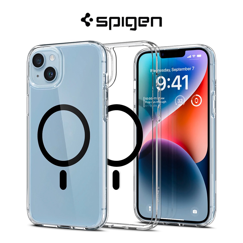 Spigen iPhone 14 Plus Case / iPhone 15 Plus Cover 6.7" Ultra Hybrid ...