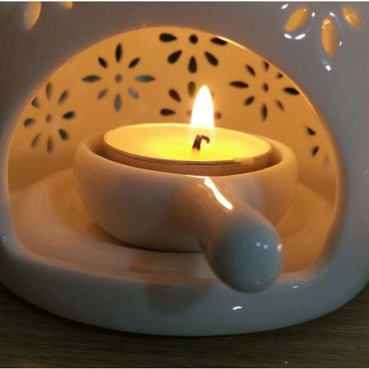 Candle Holder Premium Ceramic Candle Burner PEMEGANG LILIN | Shopee ...