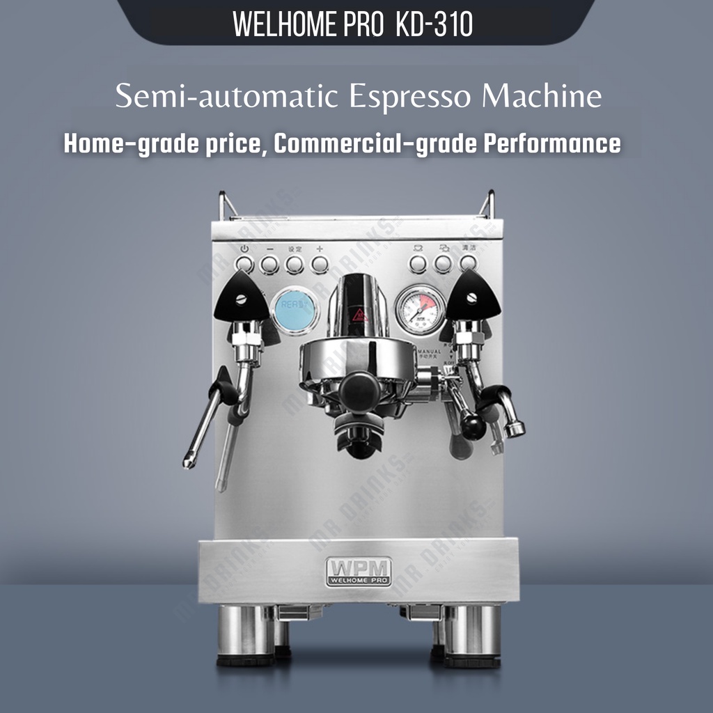 WPM Espresso Machine KD310 Triple Thermo-Block Semi Automatic Full ...