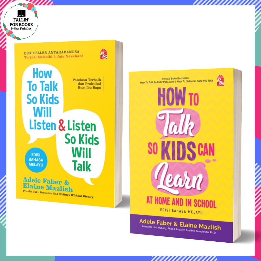 HOW TO TALK SO KIDS: [Can Learn at Home and in School] & [Will Listen ...