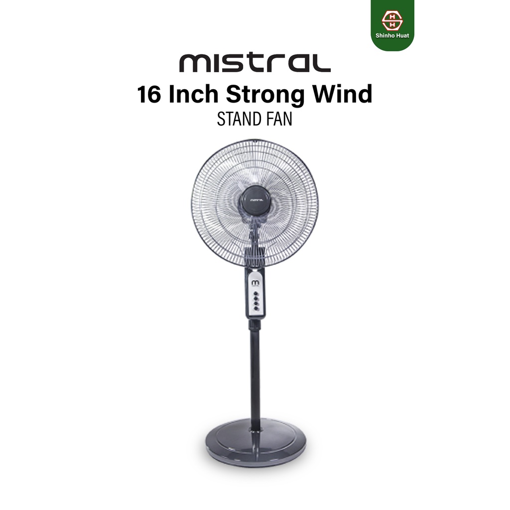 Mistral Stand Fan MSF1682 | Shopee Malaysia