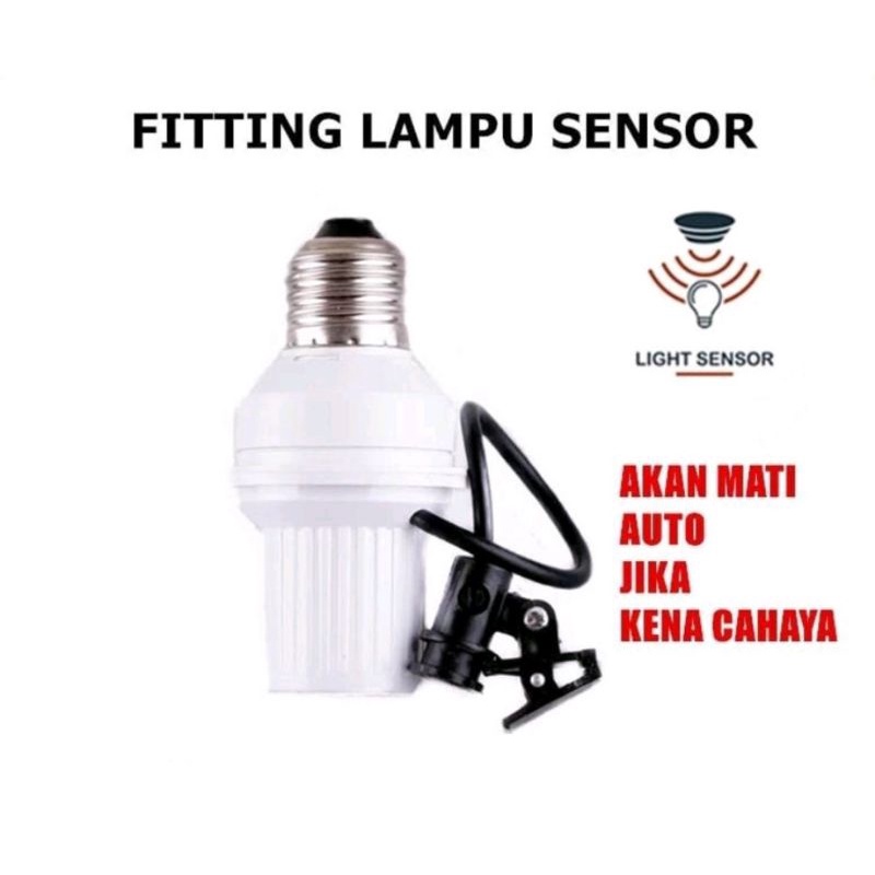 CAHAYA LIGHT SENSOR FITTINGS Automatic day and night E27 | Shopee Malaysia