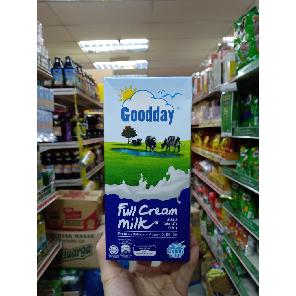 Goodday Full Cream Milk Susu Penuh Krim 1litre | Shopee Malaysia