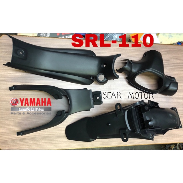 SRL-110 / 105 ALL INNER COVER BLACK FULL SET 100%ORIGANAL YAMAHA HLY ...