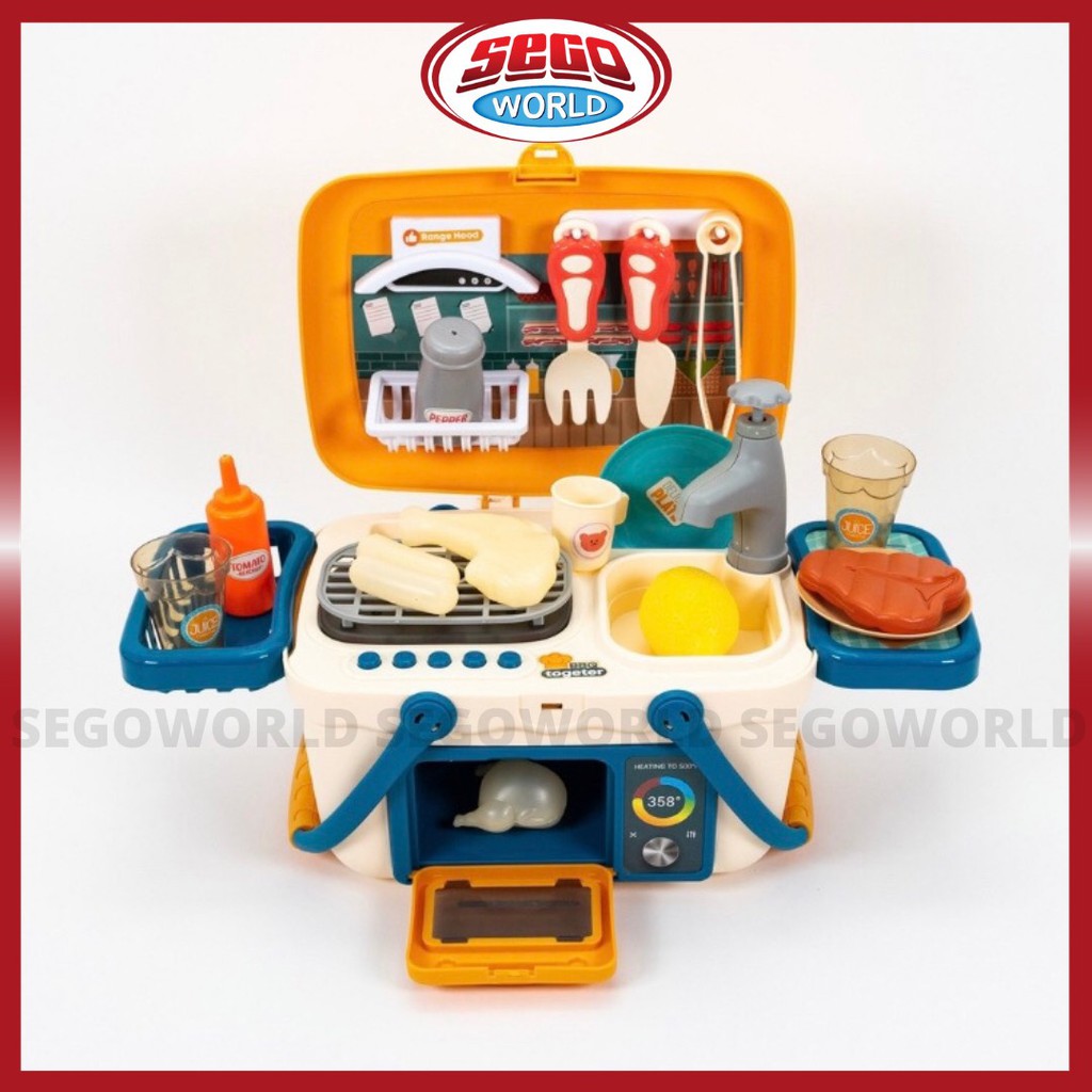 [New Arrival] VANYEH 2 in 1 Hand Basket Pretend Play Mainan Masak (26 ...