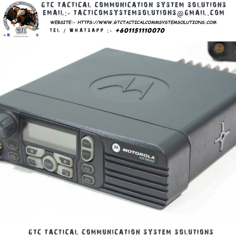 MOTOROLA MOTOTRBO XIR M8628 VHF 136-174MHZ 55 WATT MOBILE RADIO WALKIE ...