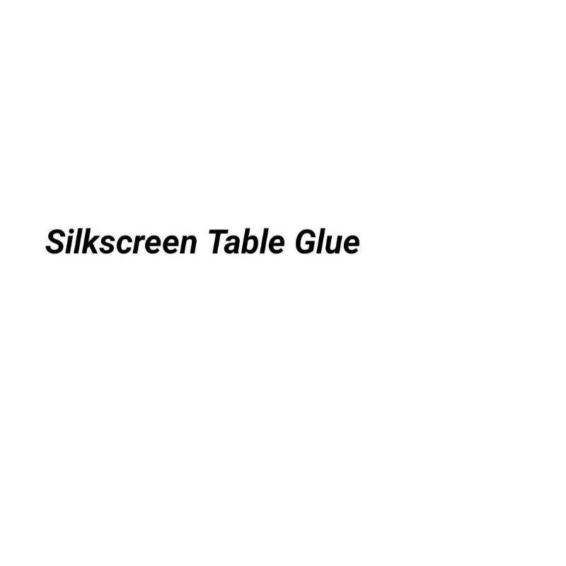 Silkscreen Table Glue (1kg) | Shopee Malaysia