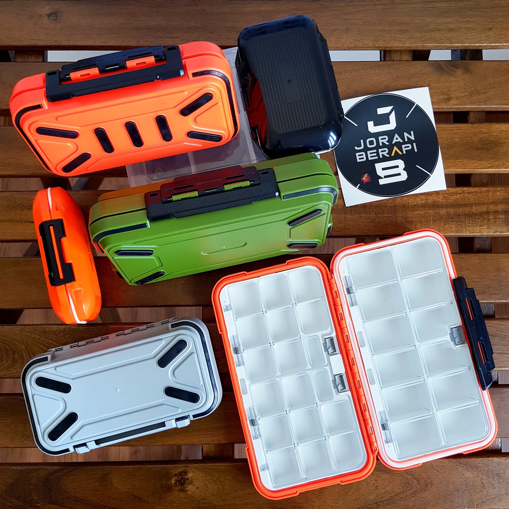 Fishing Accessories Box Waterproof Kotak Bekas Aksesori Memancing Kalis ...