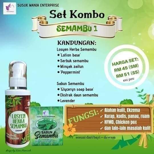 SET SEMAMBU | SABUN SEMAMBU | LOTION SEMAMBU | BALM SEMAMBU | SABUN ...