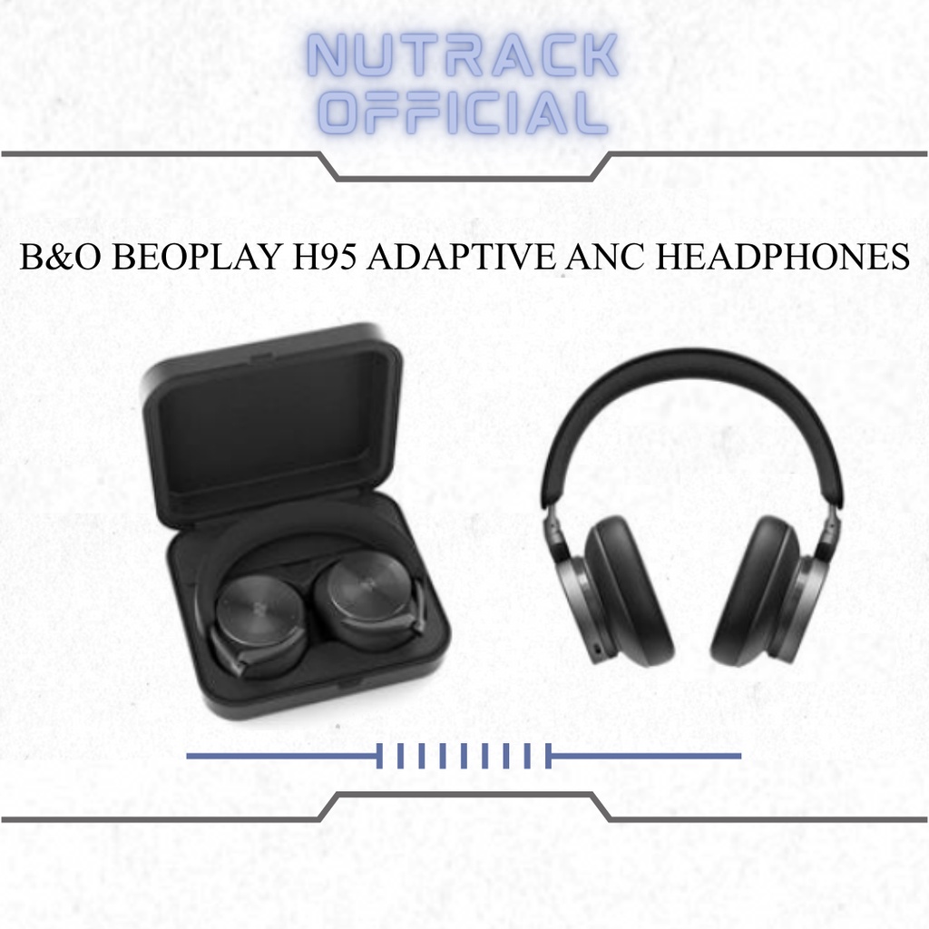 B&O Beoplay H95 Adaptive Anc Headphones Black / Grey MIst / Gold Tone ...