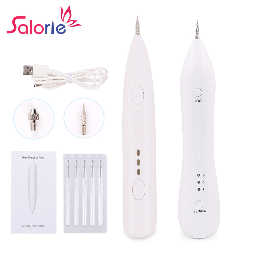 Salorie Laser Spot Mole Remover Pen Mole Warts Scars Removal Machine ...