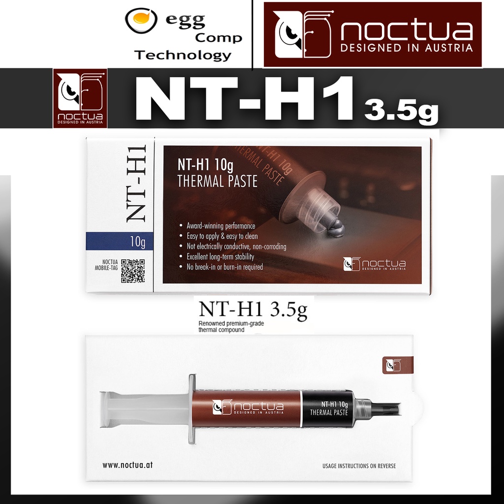 NOCTUA NT-H1 Thermal Compound Hybrid Thermal Grease High Performance NT ...