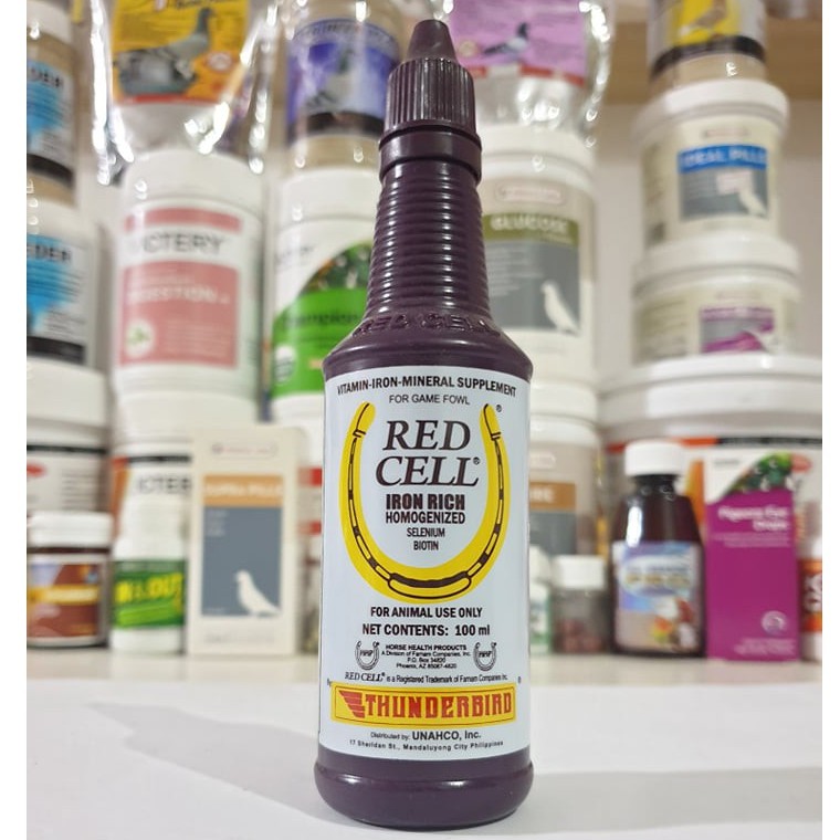 Red Cell Thunderbird 100 ml Iron Rich Homogenized Selenium Biotin ...