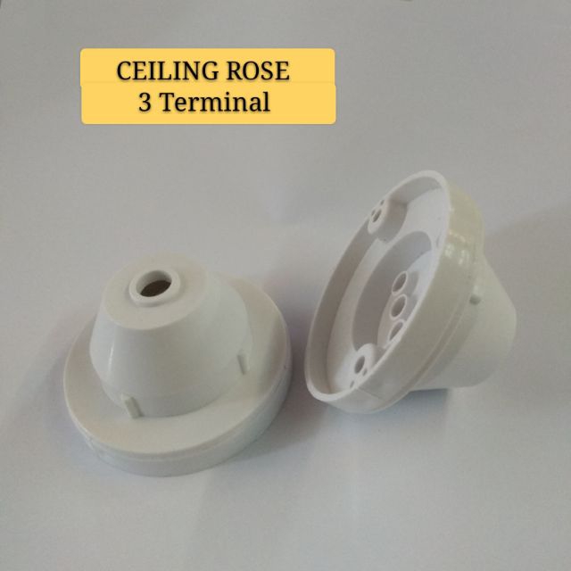 Ceiling Rose Screw Lamp Holder x 2 pcs | Shopee Malaysia