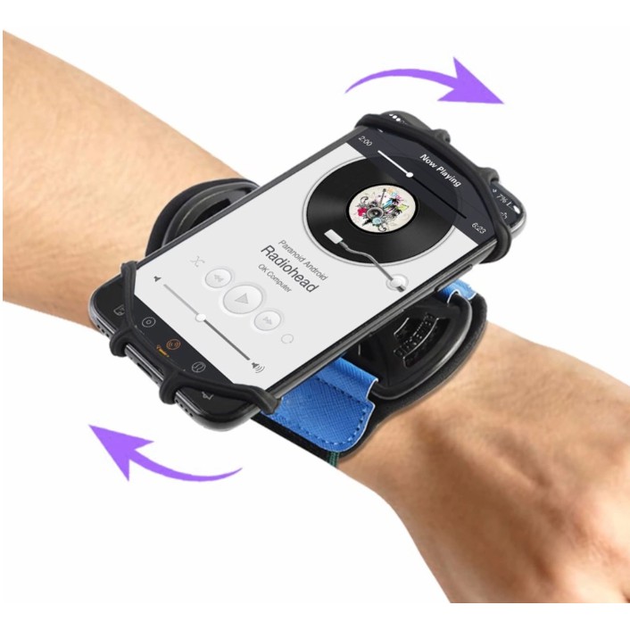 360° Rotatable Sports Mobile Phone Arm Bag Running and Riding Outdoor ...