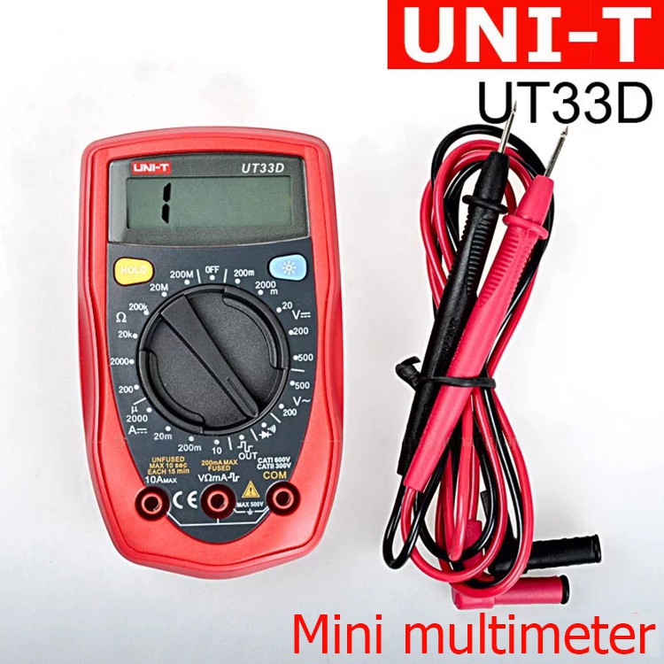 UNI-T UT33D+ MULTIMERS | Shopee Malaysia